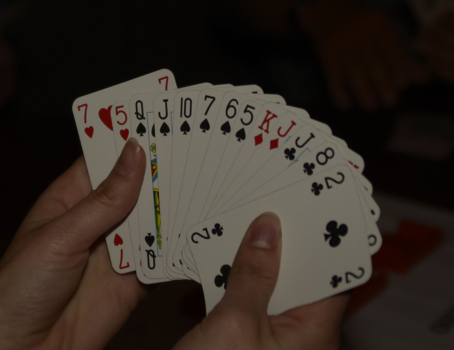 Algemeen Les 3: Het kaartspel bridge: Het tellen van de plaatjsepunten